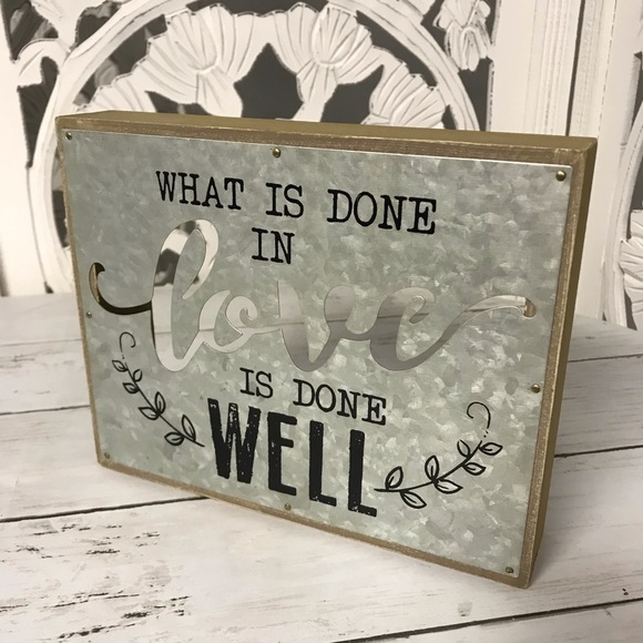 Hobby Lobby | Wall Decor | Hobby Lobby Home Decor What Is Done In Love ...